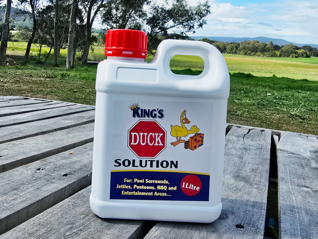 King’s Duck Solution—Duck Repellent (1L) - Love My Pond