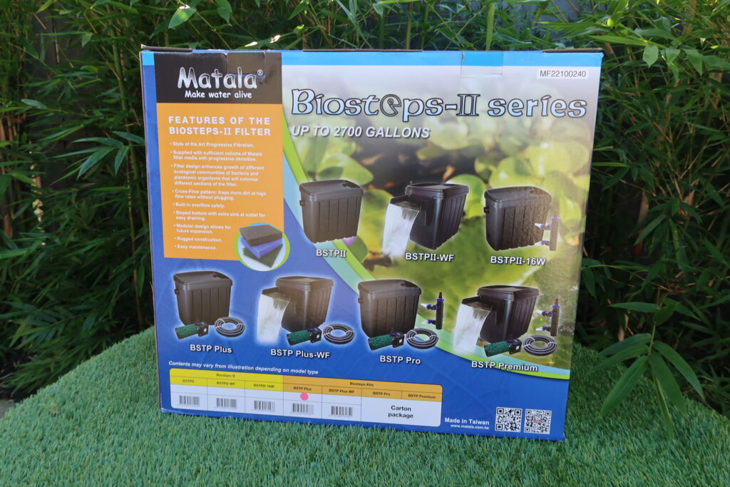 Matala Biosteps Plus Kit - Complete Pond Filtration And Clarification ...